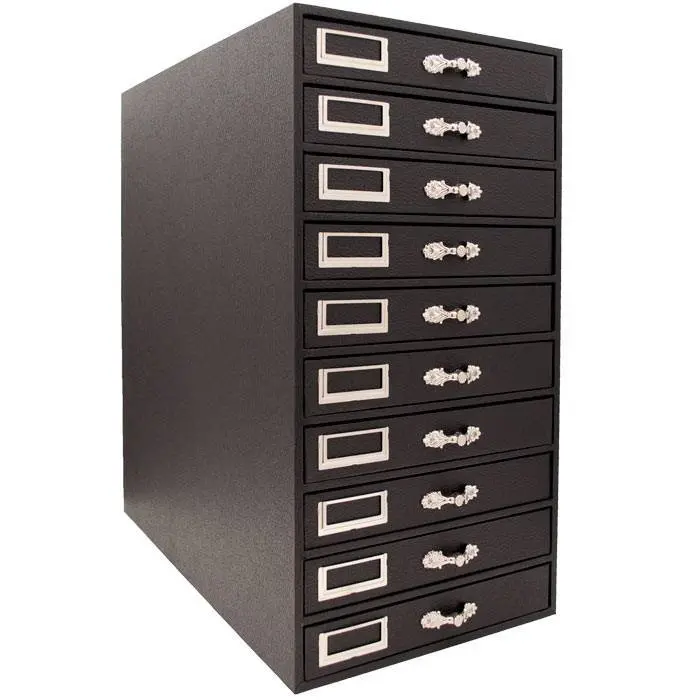 10 Drawer Jewelry Organizer Cabinet Gems On Display